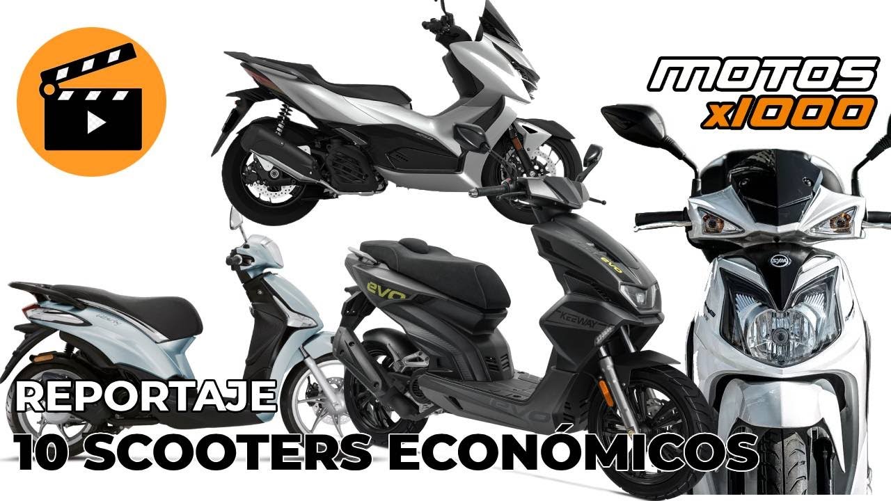 10 Scooters 125 económicos | Motosx1000 - YouTube