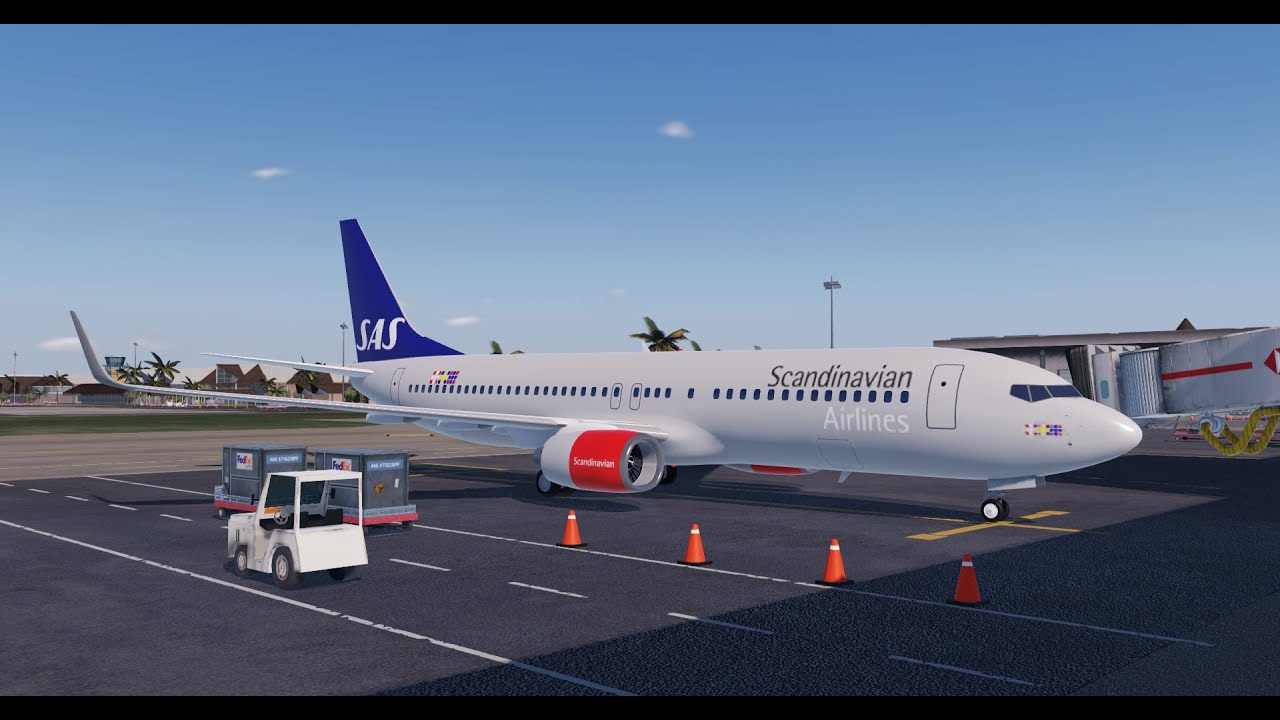 Project Flight | Boeing B737 Scandinavian Airlines | Full Flight Punta ...