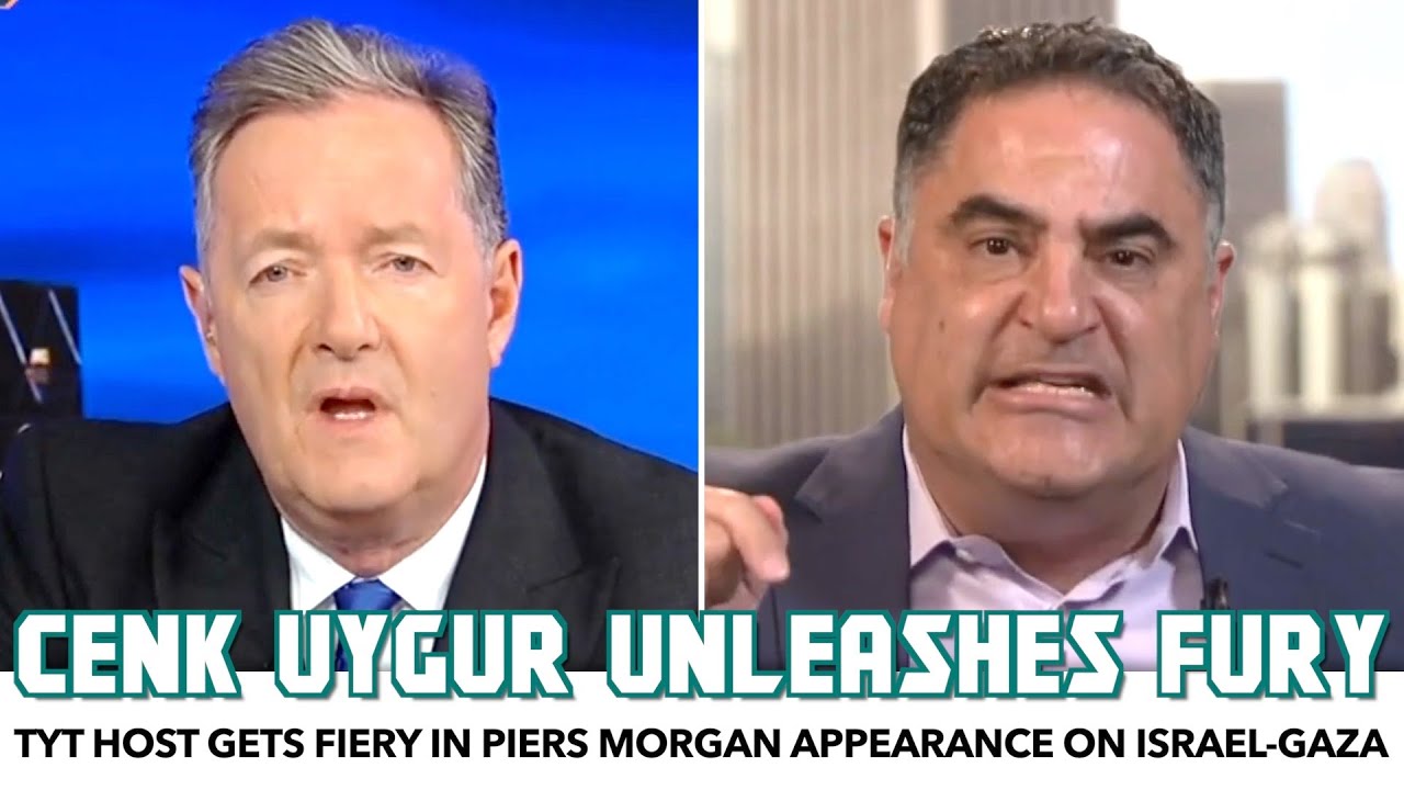Cenk Uygur Unleashes Fury In Piers Morgan Appearance On Israel-Gaza ...
