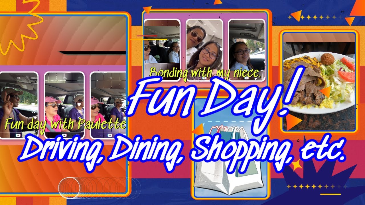 Fun Day! Driving, Dining and Shopping - YouTube