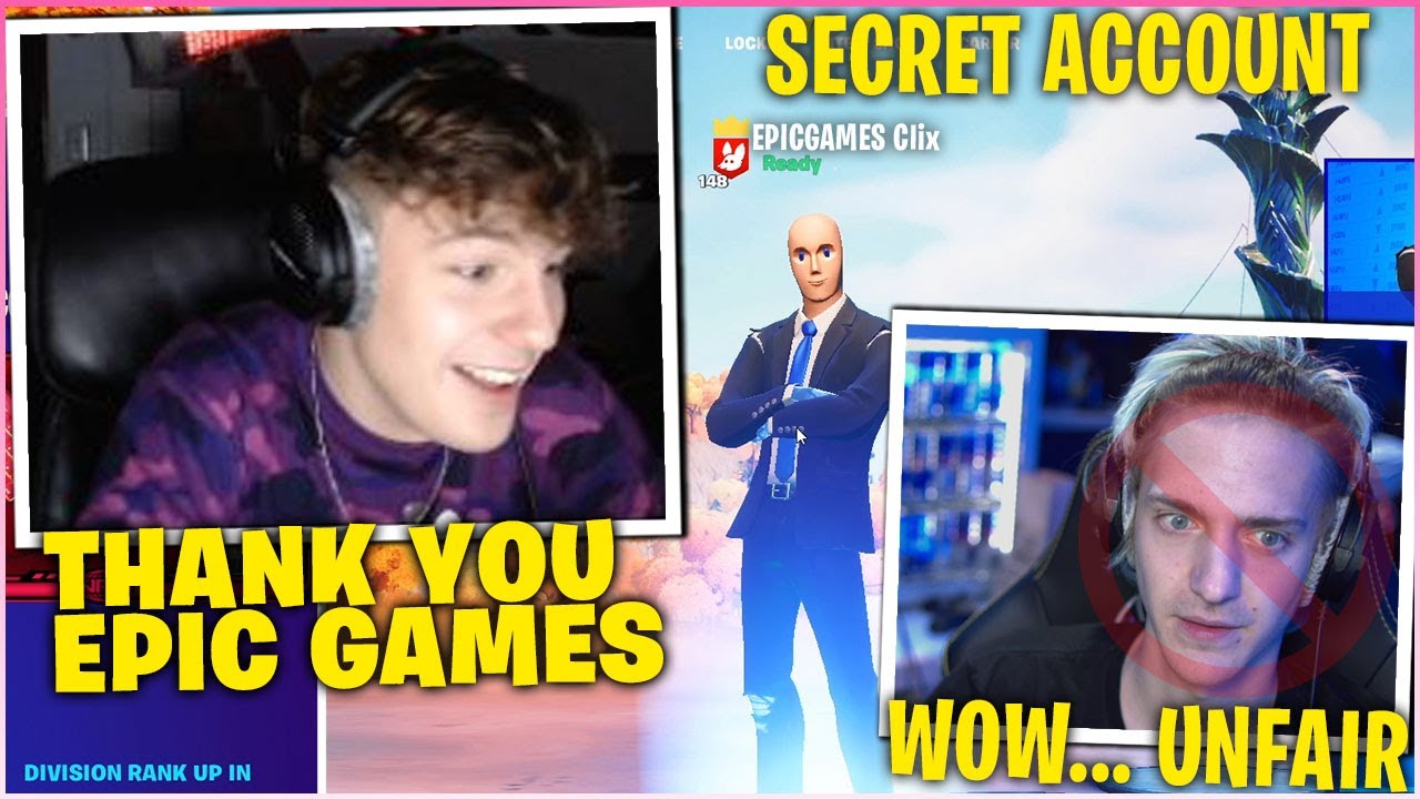 CLIX REVEALS Secret FORTNITE Account After EPIC GAMES MEETING & FINALLY ...