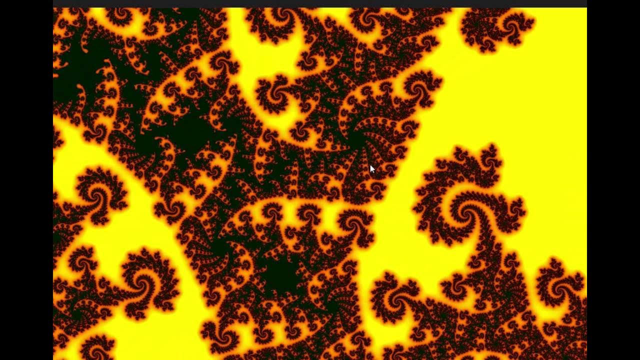 Unity PC Mandelbrot set shader - YouTube
