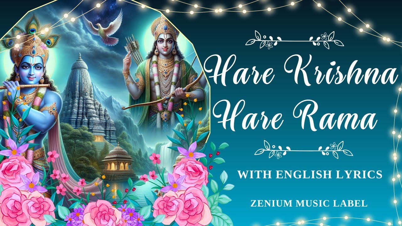 Hare Krishna Hare Rama 2025 Modern Version | English Lyrics | hare rama ...