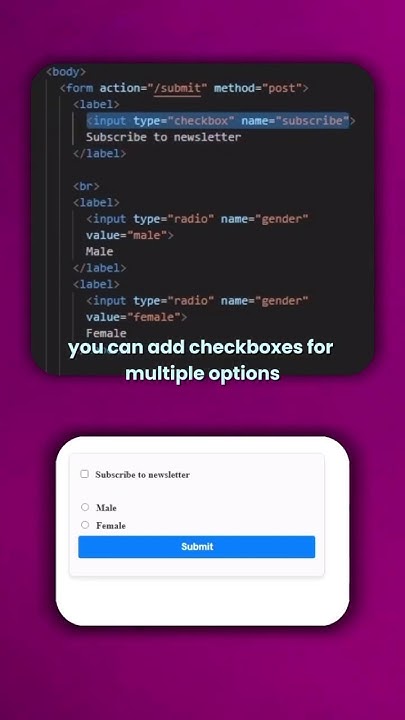 Collect user input html #html5 #cssgrid #webdevelopment - YouTube