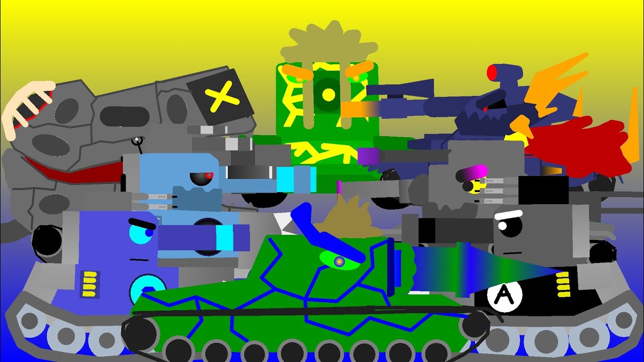 Squad In Action - Cartoons About Tanks - YouTube