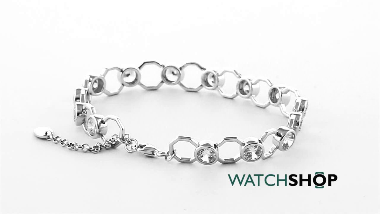 Fiorelli Jewellery Ladies' Sterling Silver Bracelet (B4653C) - YouTube
