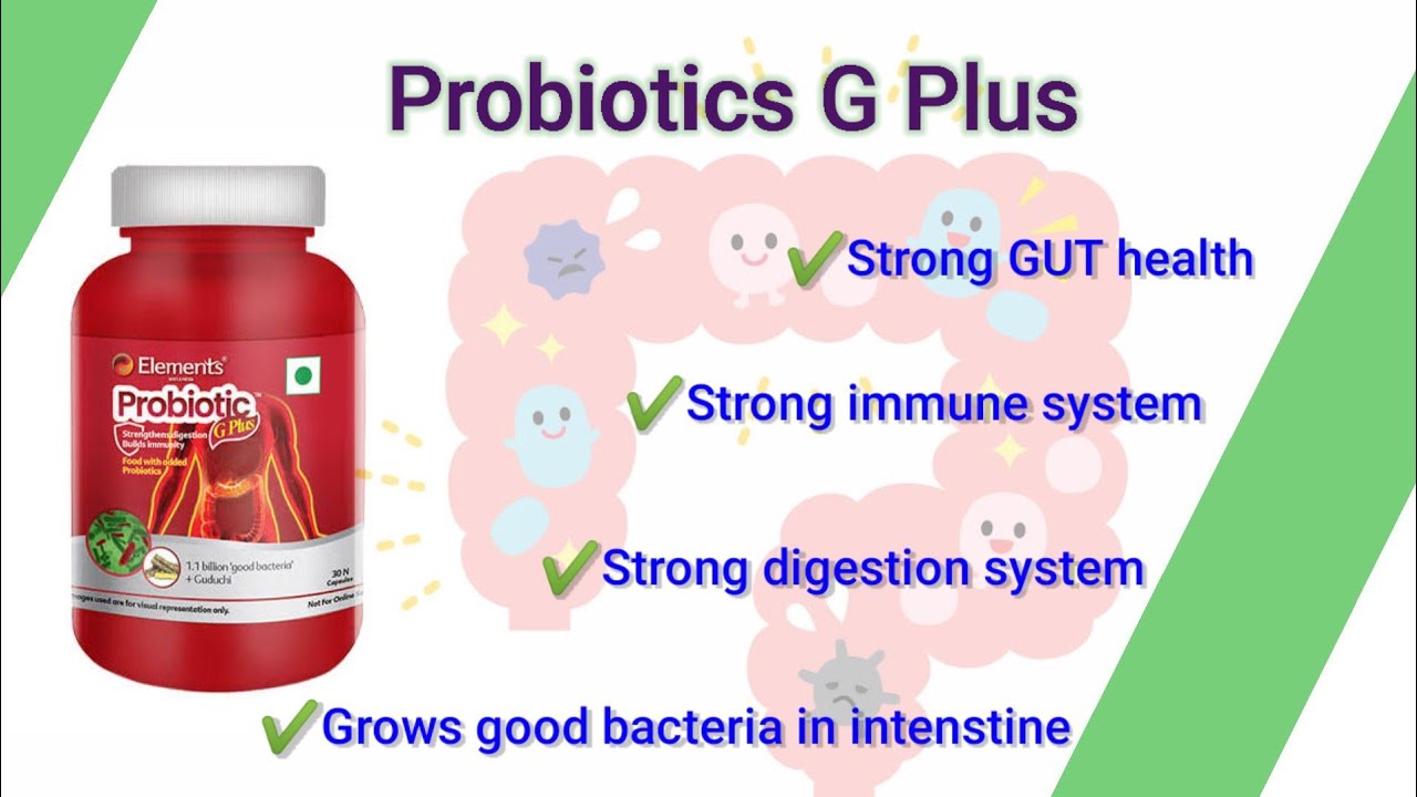Elements Wellness Probiotic G Plus | Probiotics | Gut health - YouTube