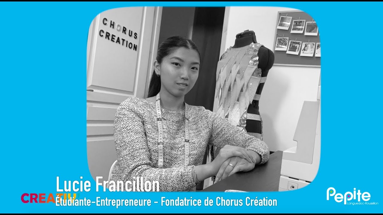 Étudier et entreprendre, Lucie Francillon l'a fait ! - YouTube