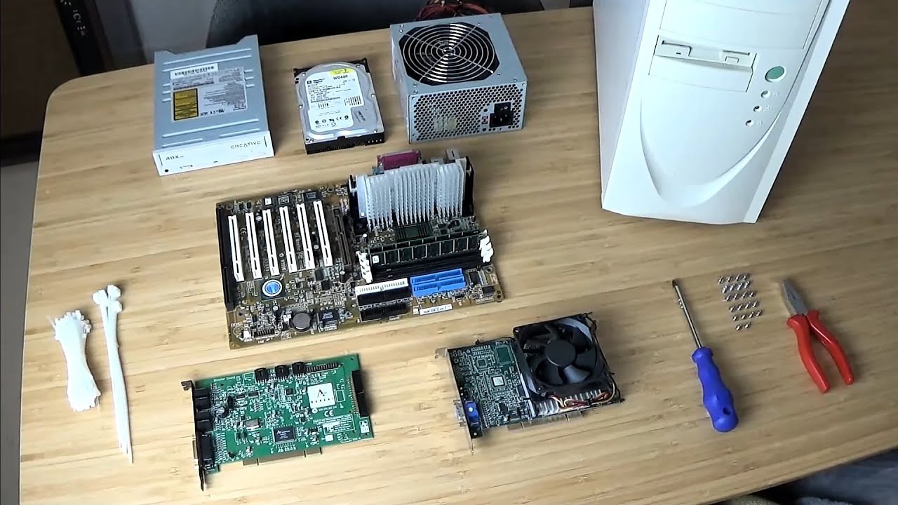 Gaming PC Build 1999 /MSI BX Master /3dfx Voodoo 3 /Aureal Vortex 2 ...