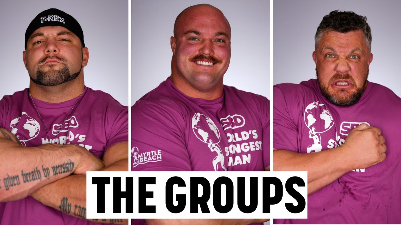The World's Strongest Man 2024 GROUPS and Predictions - YouTube