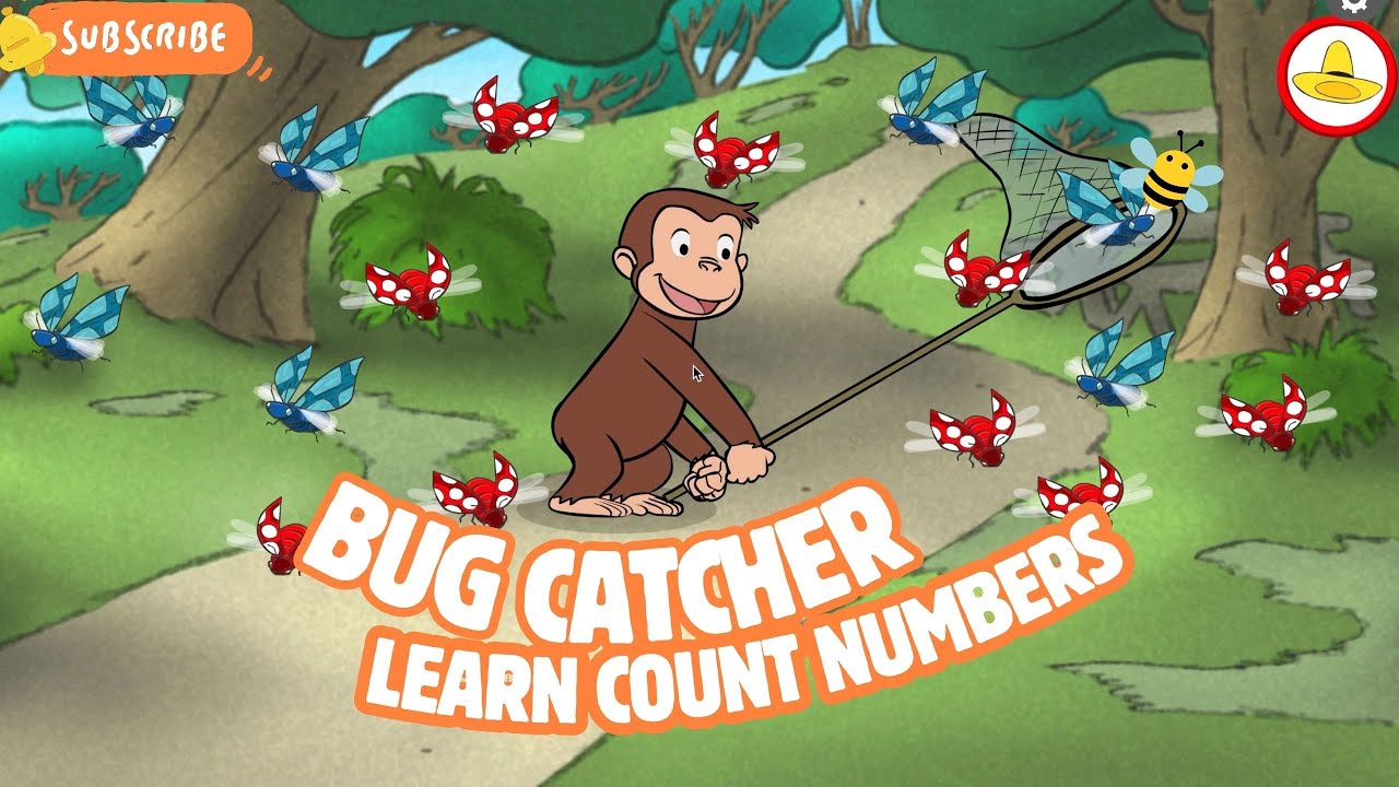 🐞🐵 Bug Catchers! Catch Bugs with Curious George & Learn to Count ...