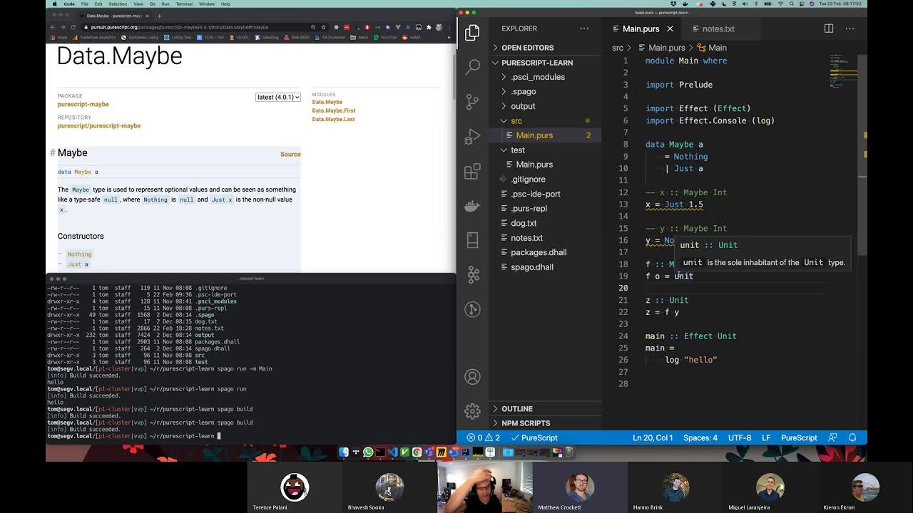 Learn PureScript together! Episode 9 - YouTube