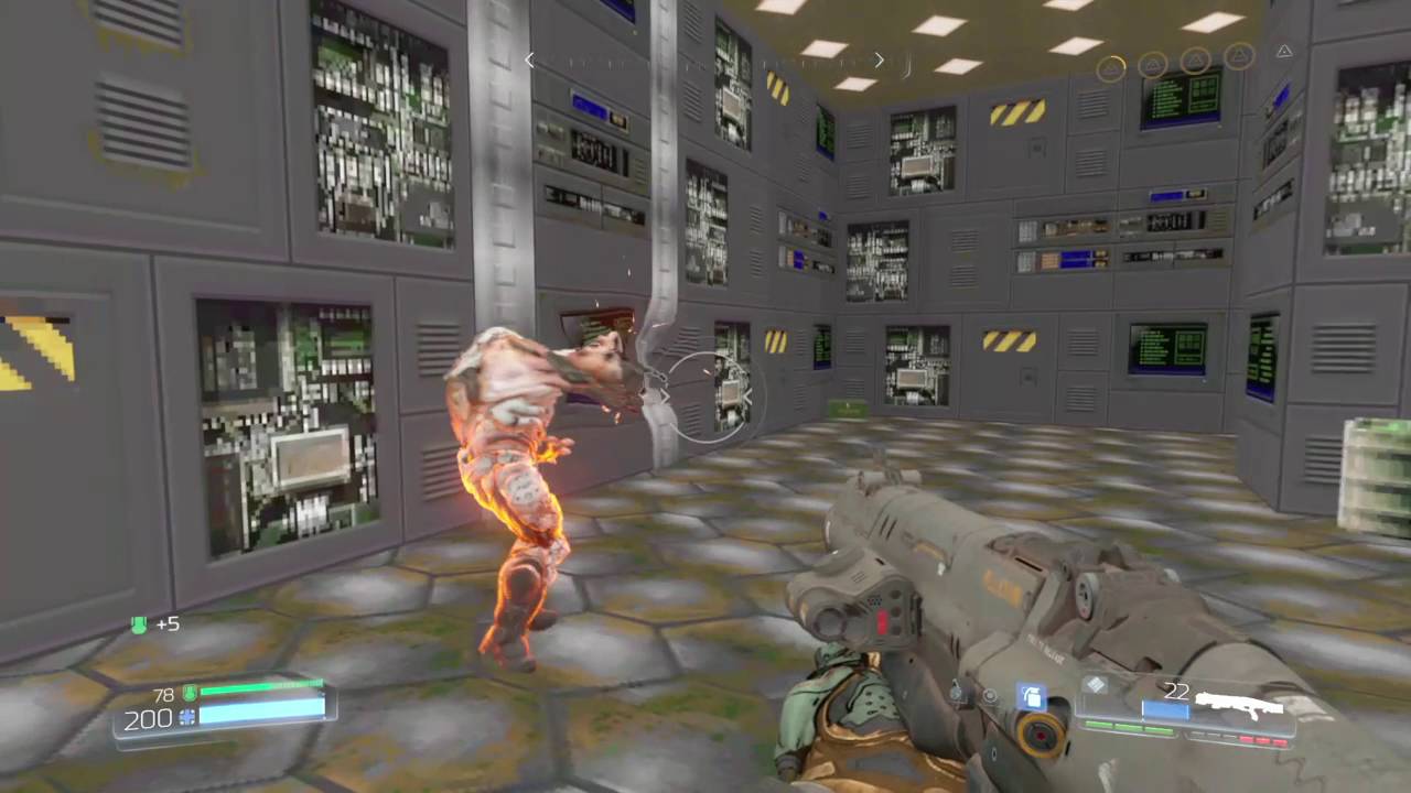 DOOM foundry lever location - YouTube