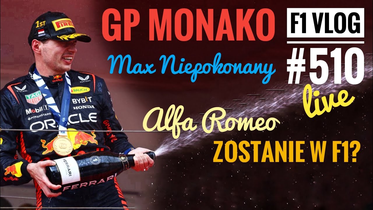 F1 Vlog 510: GP Monako – deszcz (bez)nadziei. Bohaterowie i ogóry ...