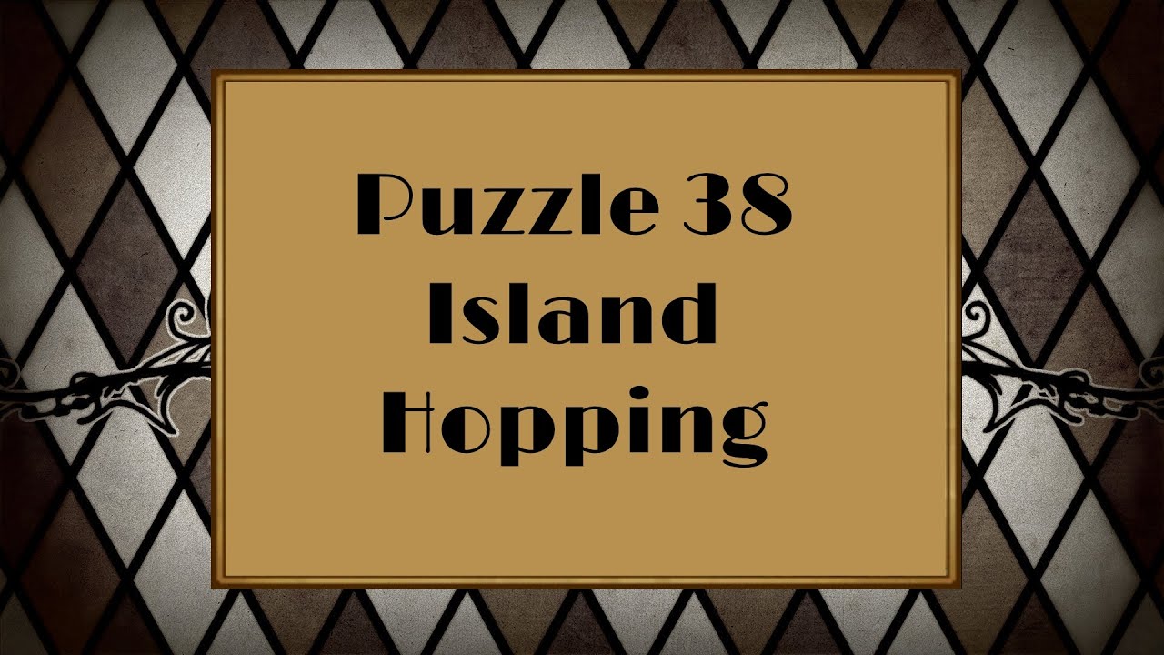 Professor Layton and the Curious Village - Puzzle 38: Island Hopping ...