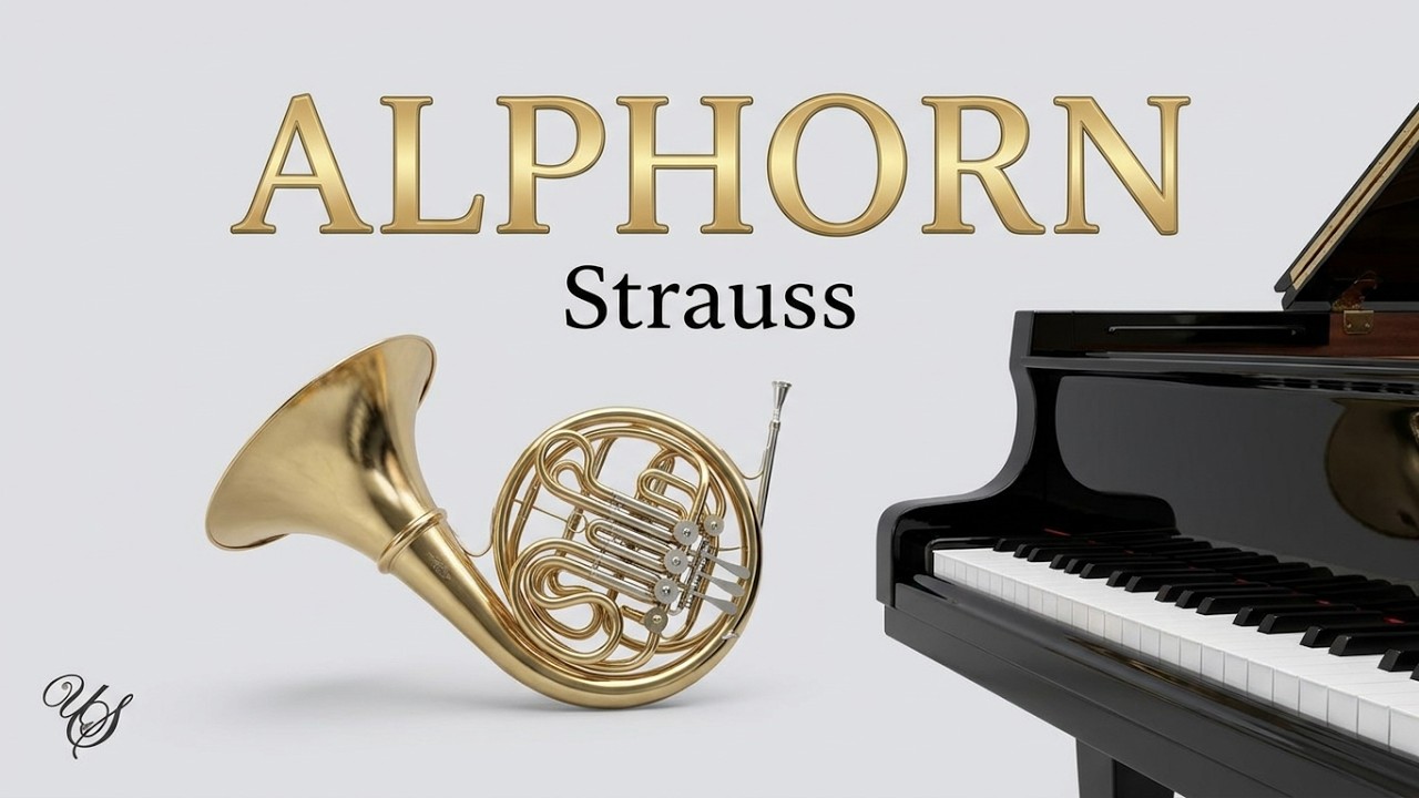 Alphorn" op. 15-3 for soprano, horn and piano /Richard Strauss - YouTube