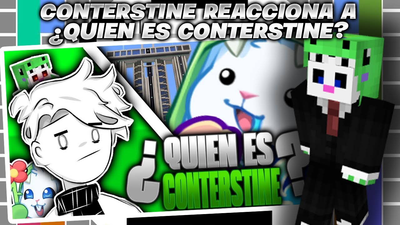 CONTERSTINE reacciona a ¿Quien es CONTERSTINE? 🐰🥕 - YouTube