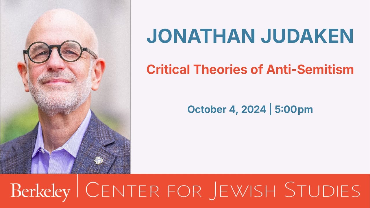 Critical Theories of Anti-Semitism - YouTube
