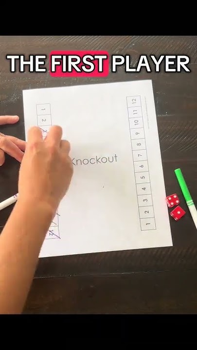 Math Games:Knockout #teacher #kindergarten #trending #numeracy # ...