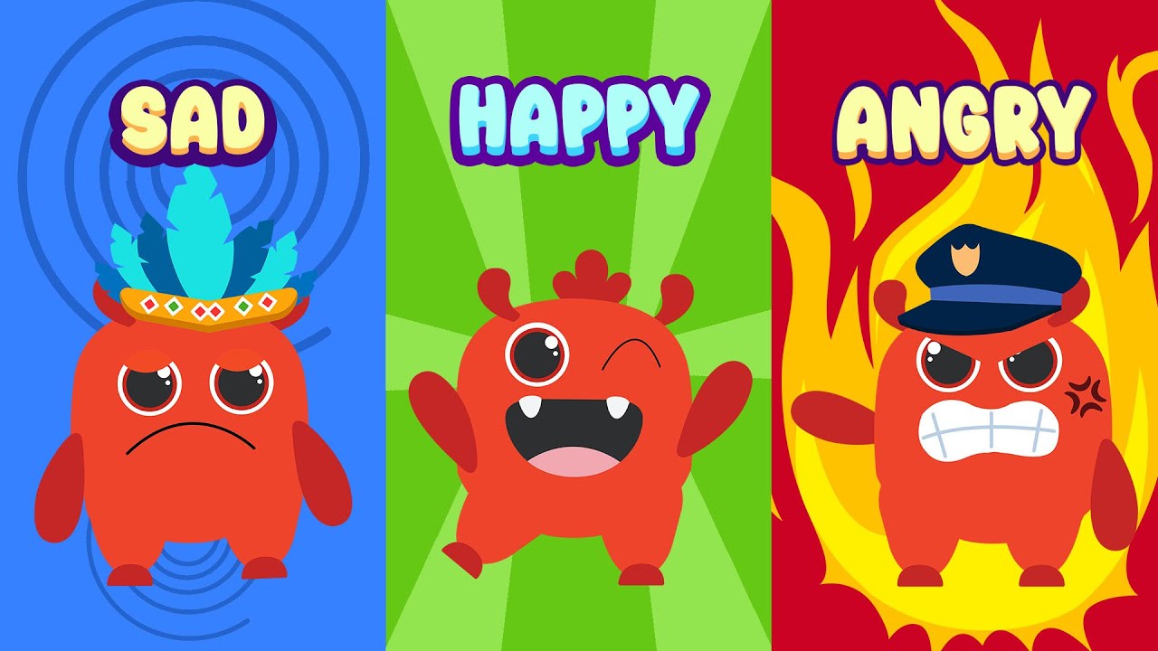 If You're Happy | Learn Emotions: Happy, sad, scared, angry | BingGo ...