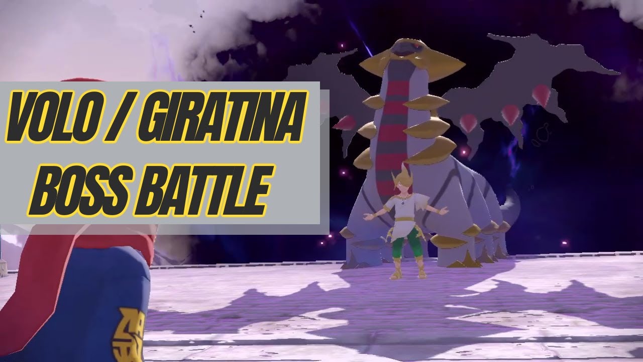 Pokémon Legends: Arceus - Volo final boss battle - YouTube