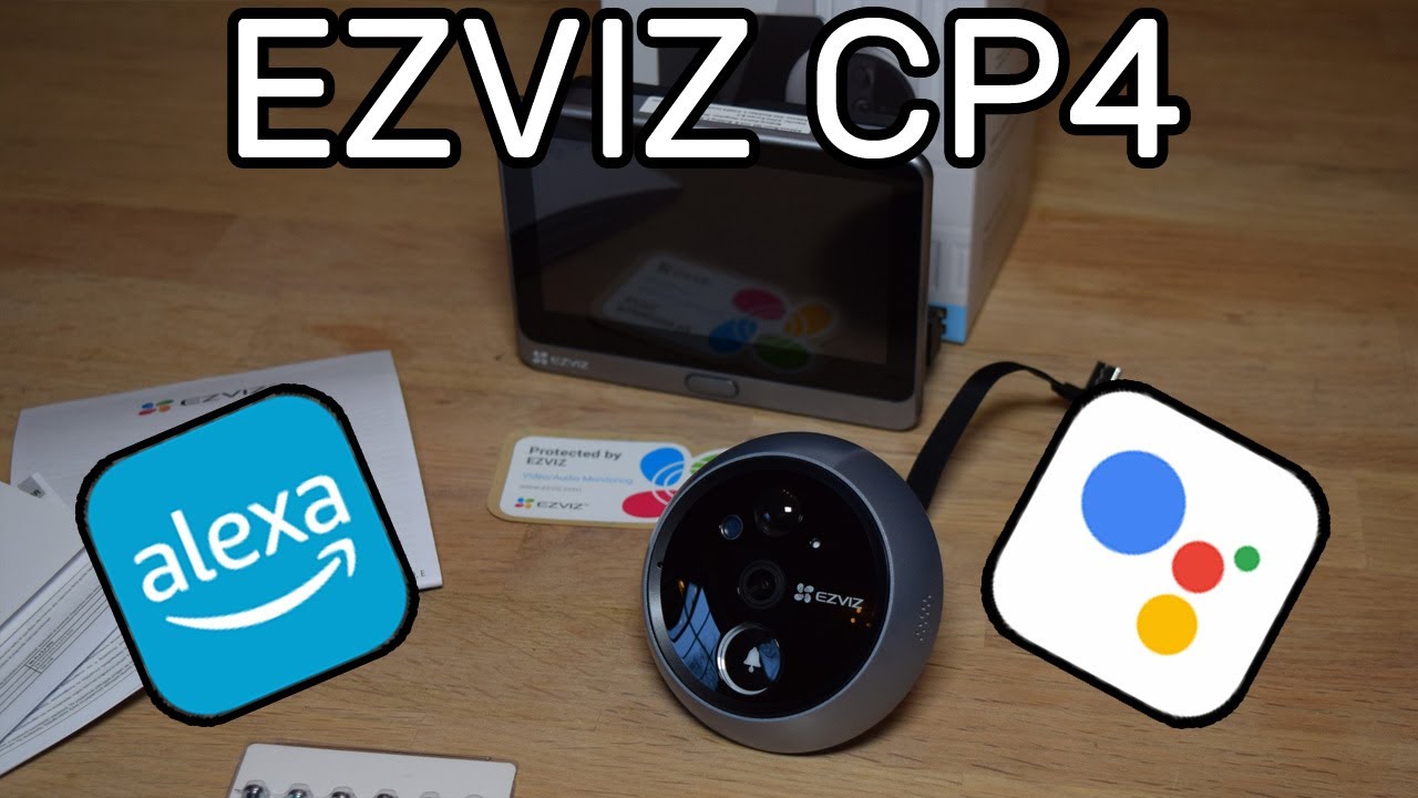 EZVIZ CP4 mit Amazon Alexa und Google Assistant verbinden - YouTube