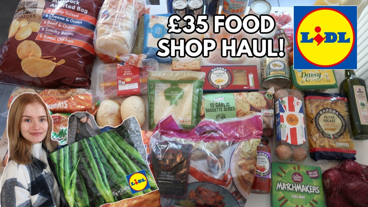 £35 LIDL FOOD SHOP HAUL! | AUTUMN 2021 | WEEKLY FOOD SHOP FOR 2 PEOPLE ...