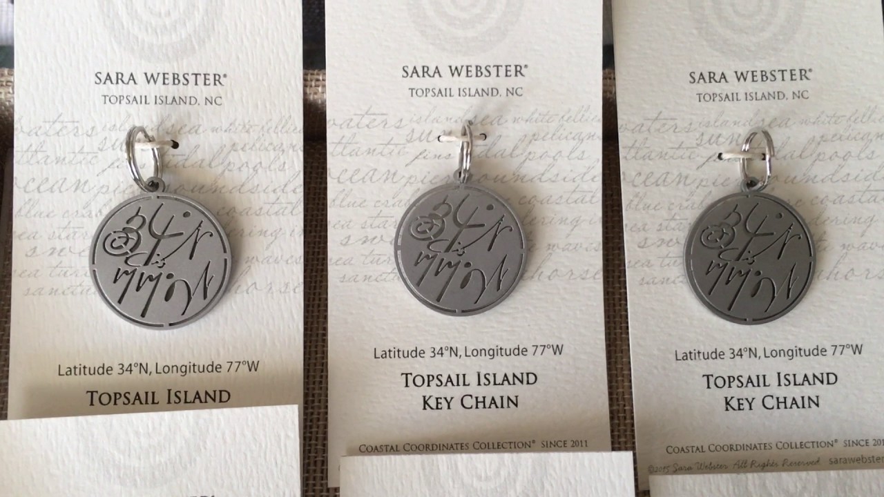 Stainless steel key fob - YouTube