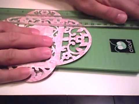 CottageCutz Lace Envelope Scoring part 2.wmv - YouTube