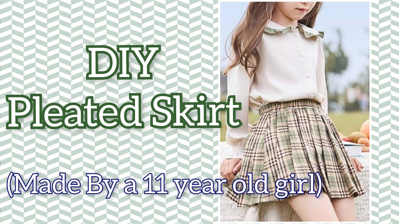 DIY Baby Pleated Skirt By A 11 Year Girl YouTube diy-baby-pleated-skirt-by-a-11-year-girl-youtube