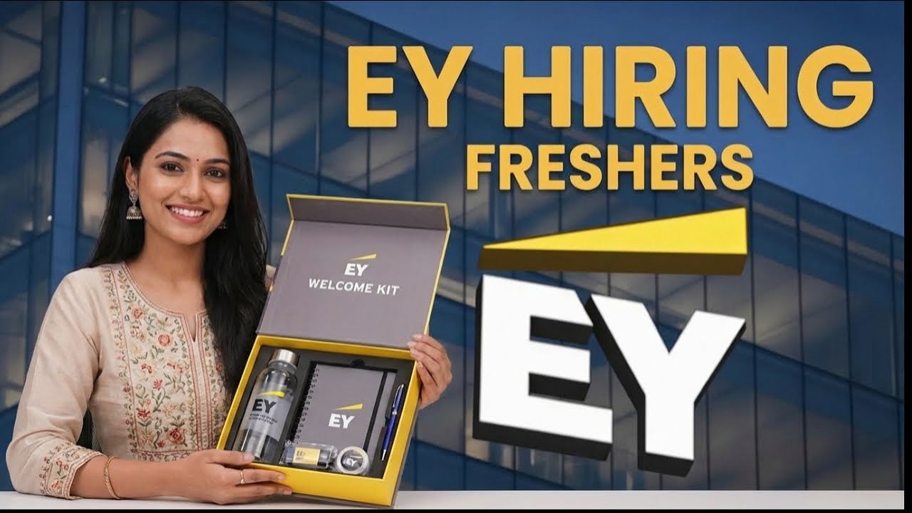 EY Hiring Freshers & Interns | Free Course with Certificate | Any ...