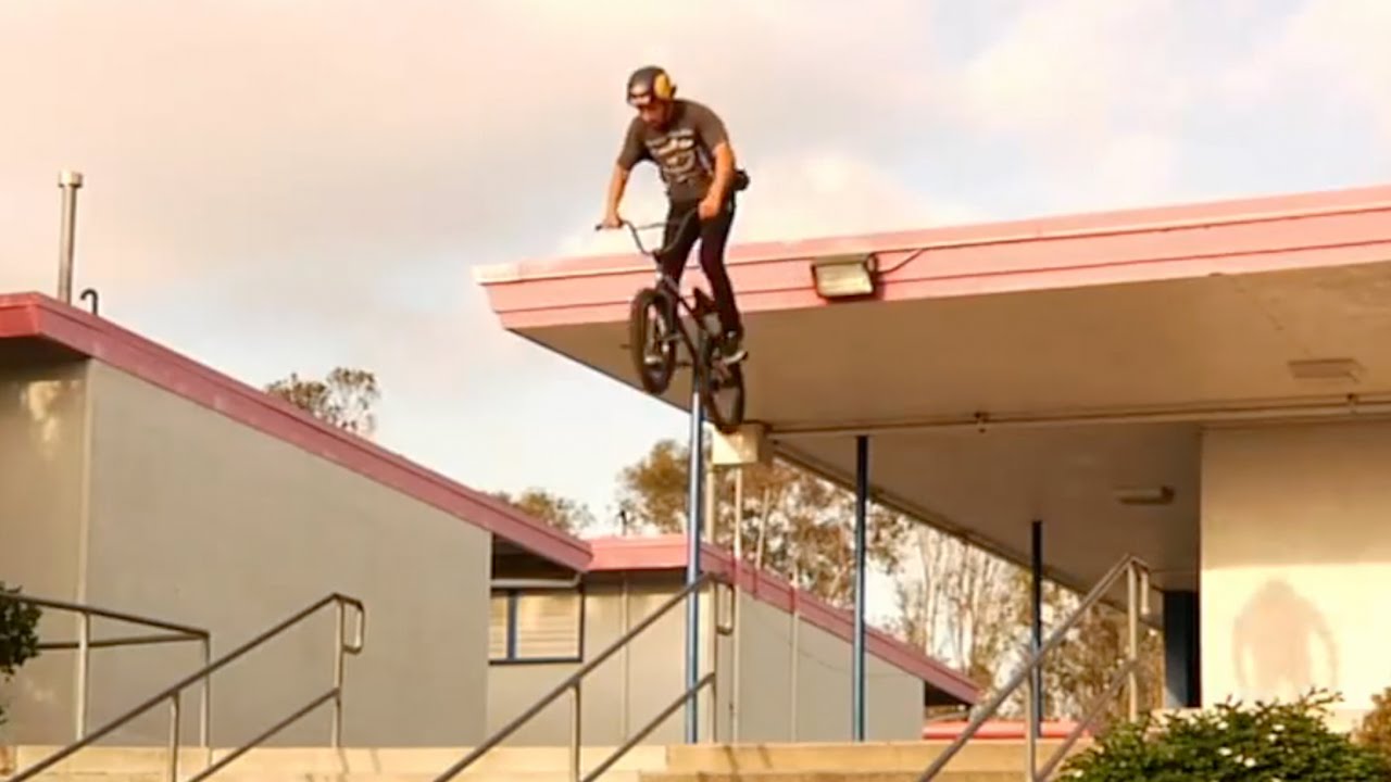 BMX Roof Gap to Rail | Thursday with TCU | Ep 4 - YouTube