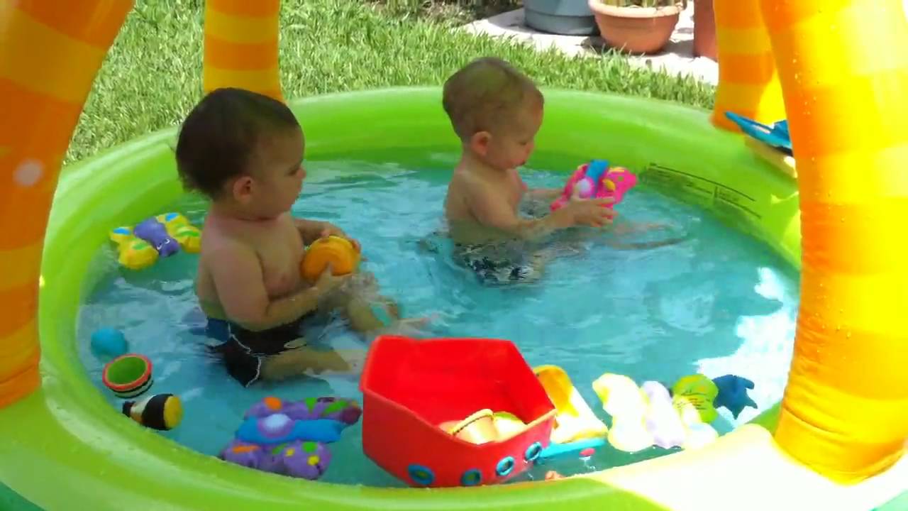 Ethan & Jeremiah Swimming - YouTube