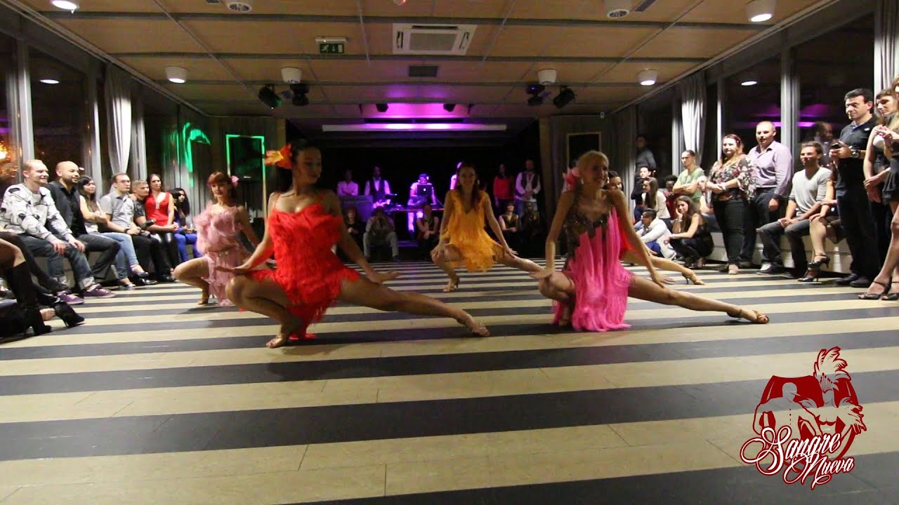 Dee Reggaetonera y Sangre Nueva - Salsa (Cuban Mambo) show - Sensual Dance festival - YouTube