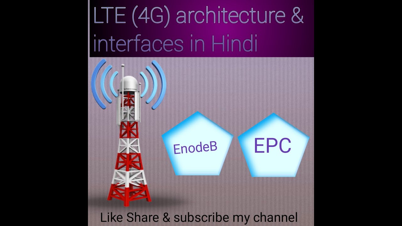 4G (LTE) architecture & Interfaces in Hindi - YouTube
