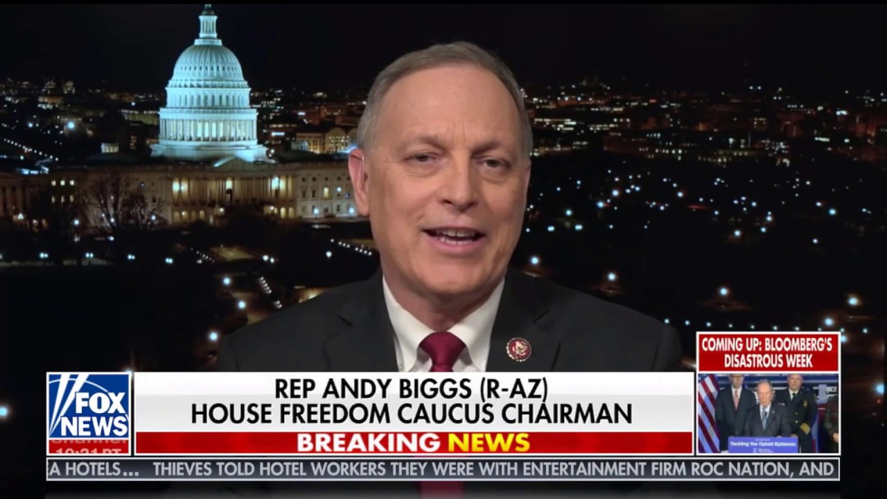 Congressman Biggs Talks about the Double Standard that Exists for ...