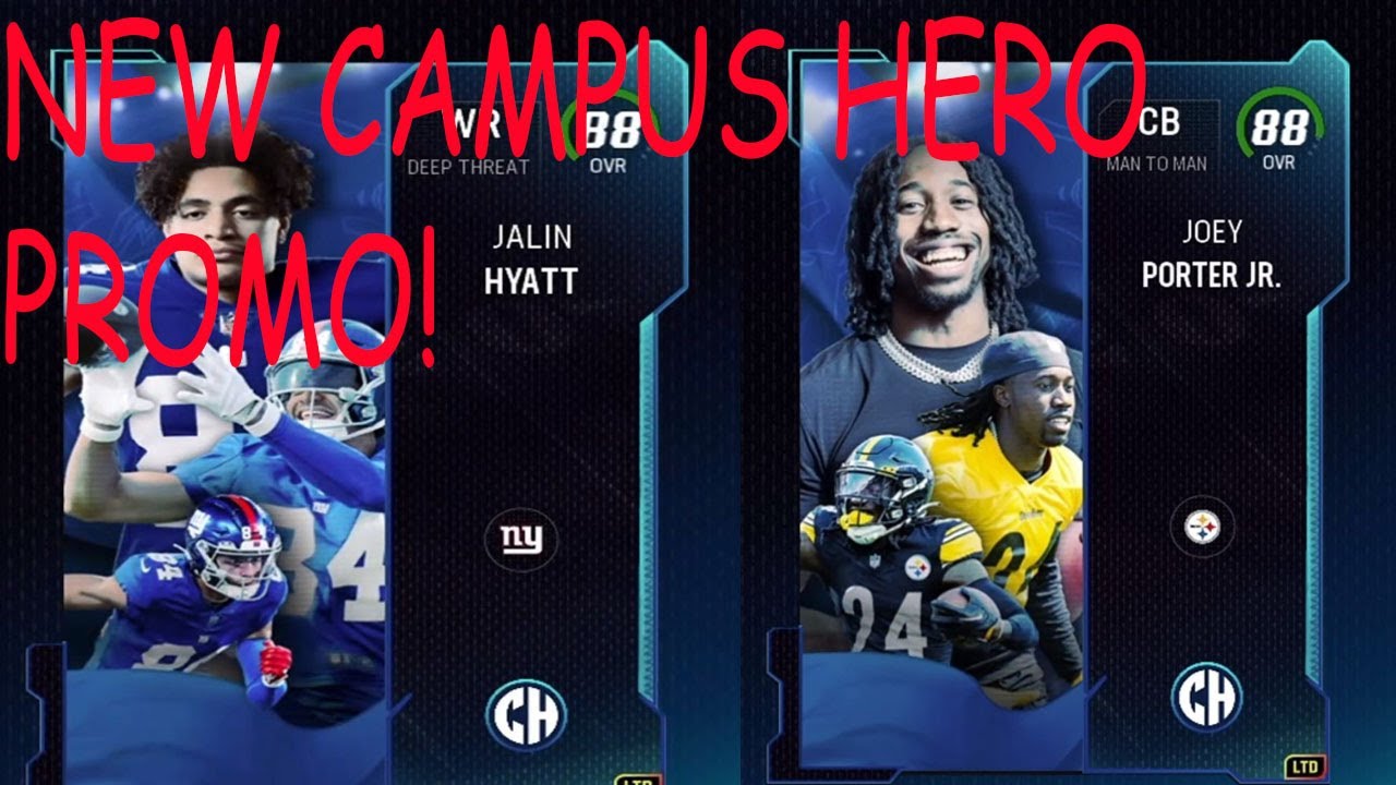 NEW CAMPUS HERO PROMO! FREE 87 RG3! MADDEN 24 GAMEPLAY - YouTube