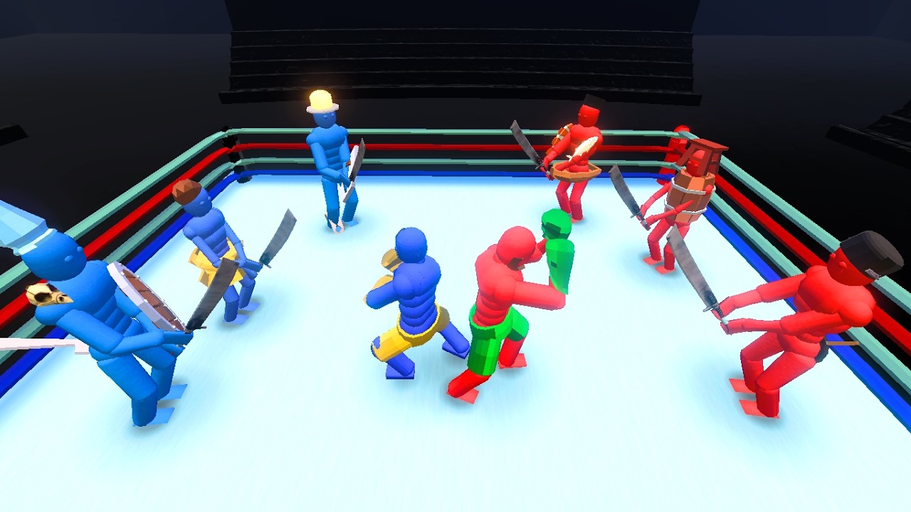 USYK and FURY vs Ragdolls: Dynamic NPC Wars with Active Ragdoll Physics ...