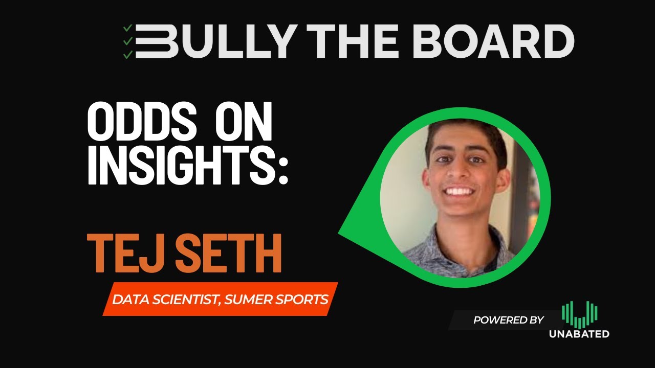 Odds on Insights with data scientist Tej Seth - YouTube
