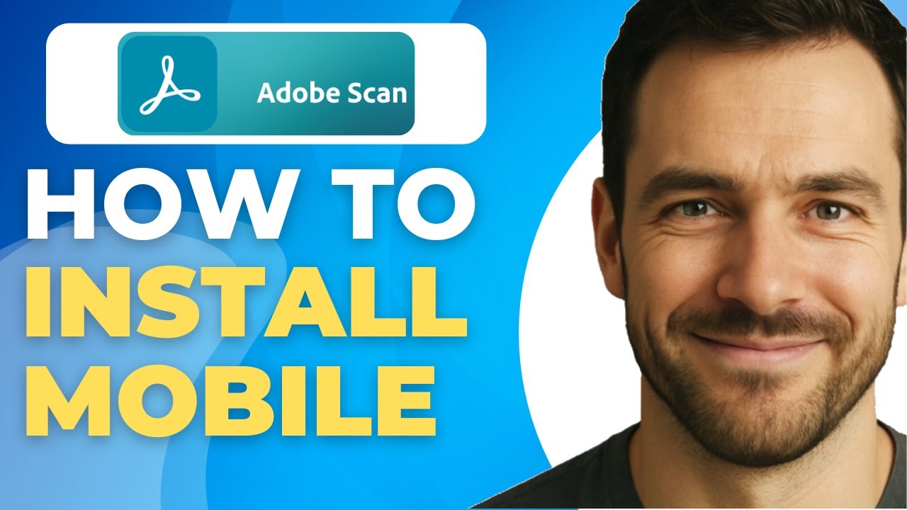 How To Install Adobe Scan On Mobile - YouTube