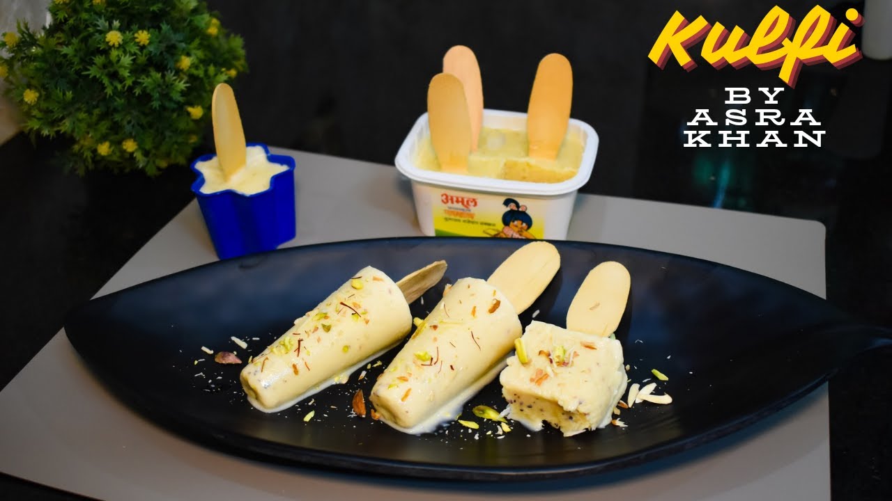 Malai Kulfi I Summer special kulfi I Asra khan - YouTube