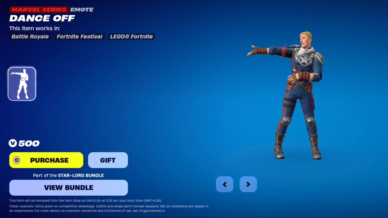 Fortnite Dance Off Emote Return In Item Shop and Some Rare Marvel Skins ...