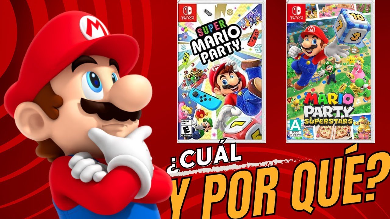 SUPER MARIO PARTY vs MARIO PARTY SUPERSTARS 🔥 ¿Cuál debería comprar? 🤔 ...