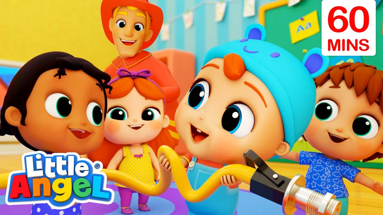 Jobs And Career Song - Full Episode | Little Angel | Kids TV Shows Full ...
