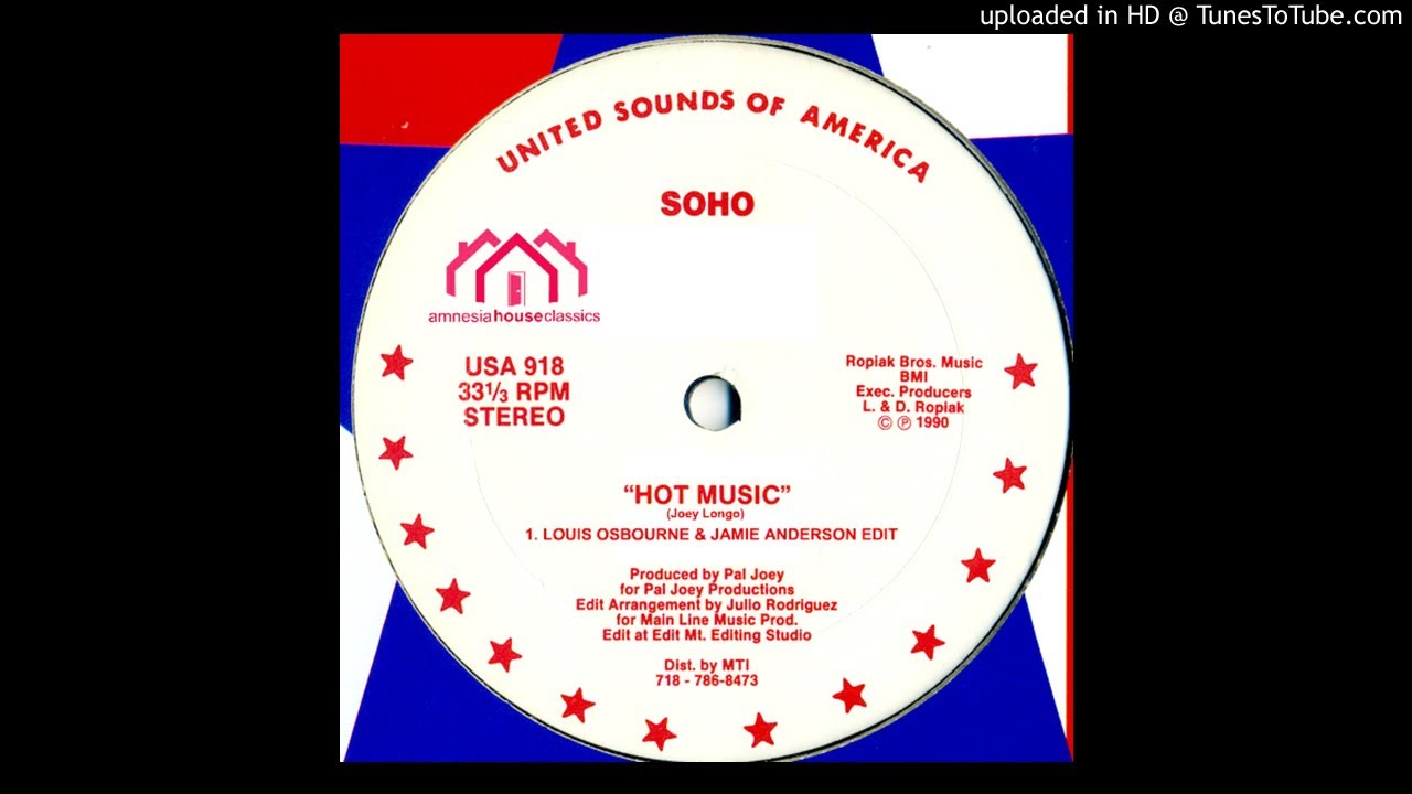 HOT MUSIC - SOHO - AMNESIA HOUSE CLASSICS #6 - YouTube