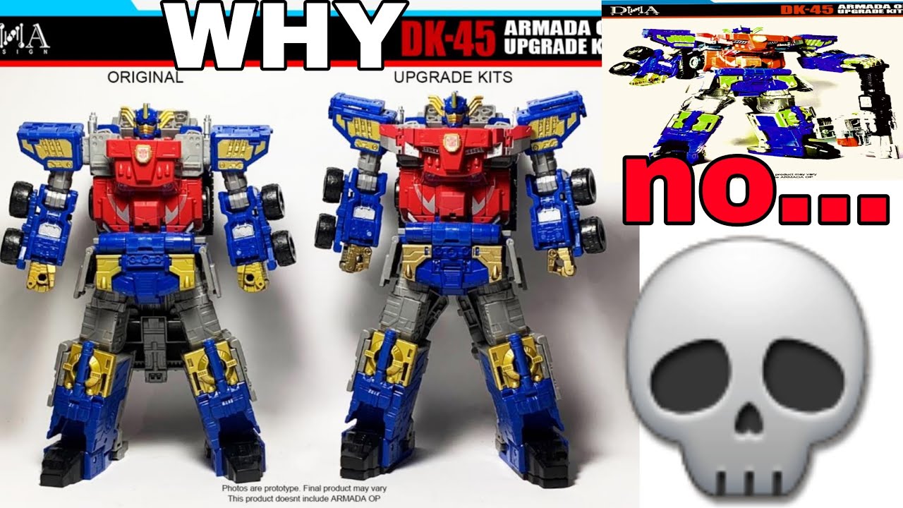The Legacy Armada Optimus Upgrade kit is Utterly USELESS - YouTube