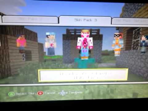 Minecraft Xbla - skin pack 3 - YouTube