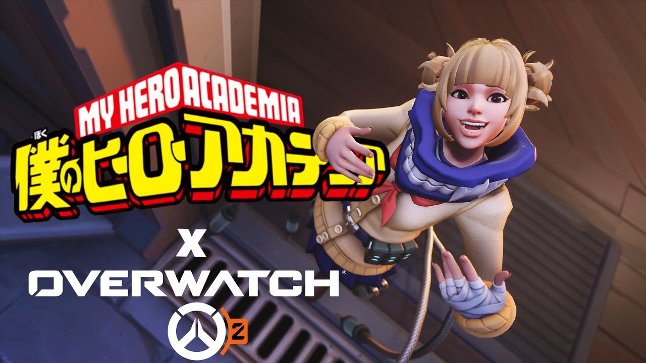 NEW! Himiko Toga Kiriko skin Gameplay - Overwatch 2 MY HERO ACADEMIA ...