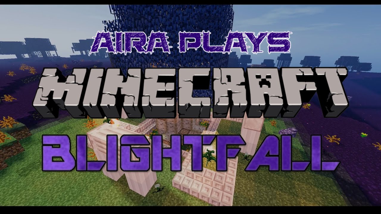 Let's Play Minecraft Blightfall - Episode One - YouTube
