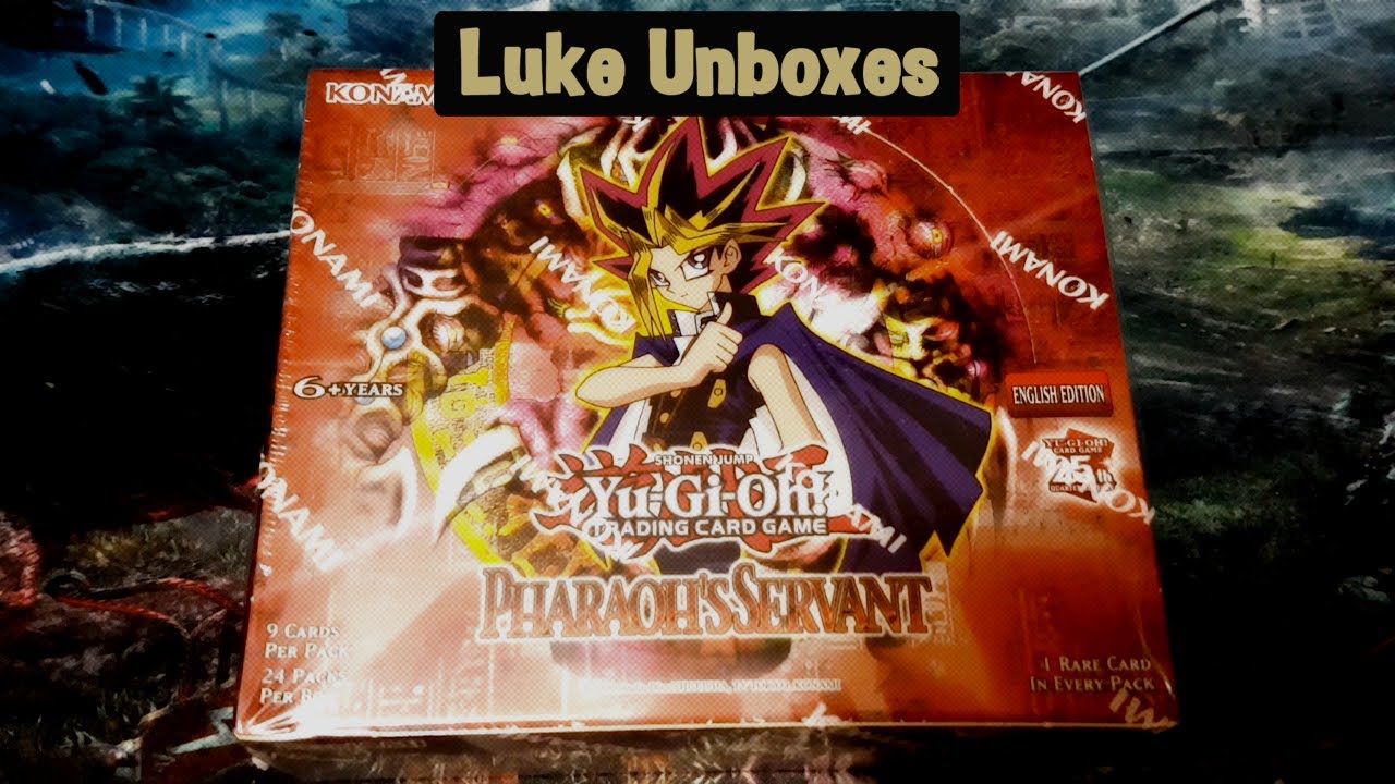 Yu-Gi-Oh! Box Unbox - 25th Anniversary Pharaoh's Servant Booster Box ...